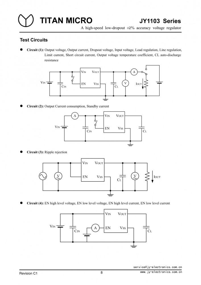 JY1103 datasheet page 8