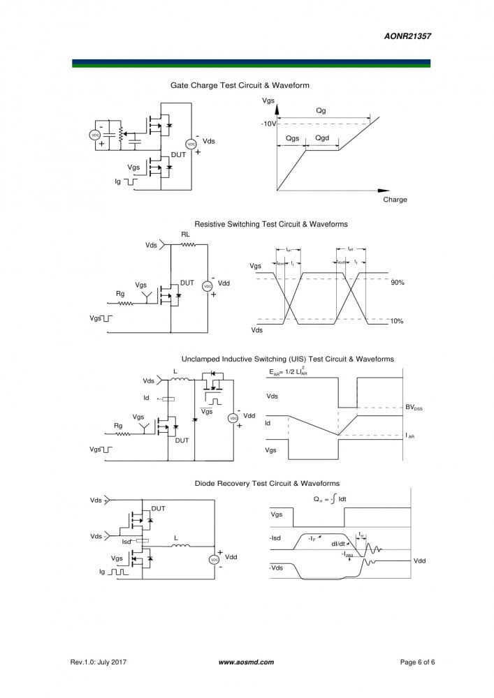 AONR21357 datasheet page 6