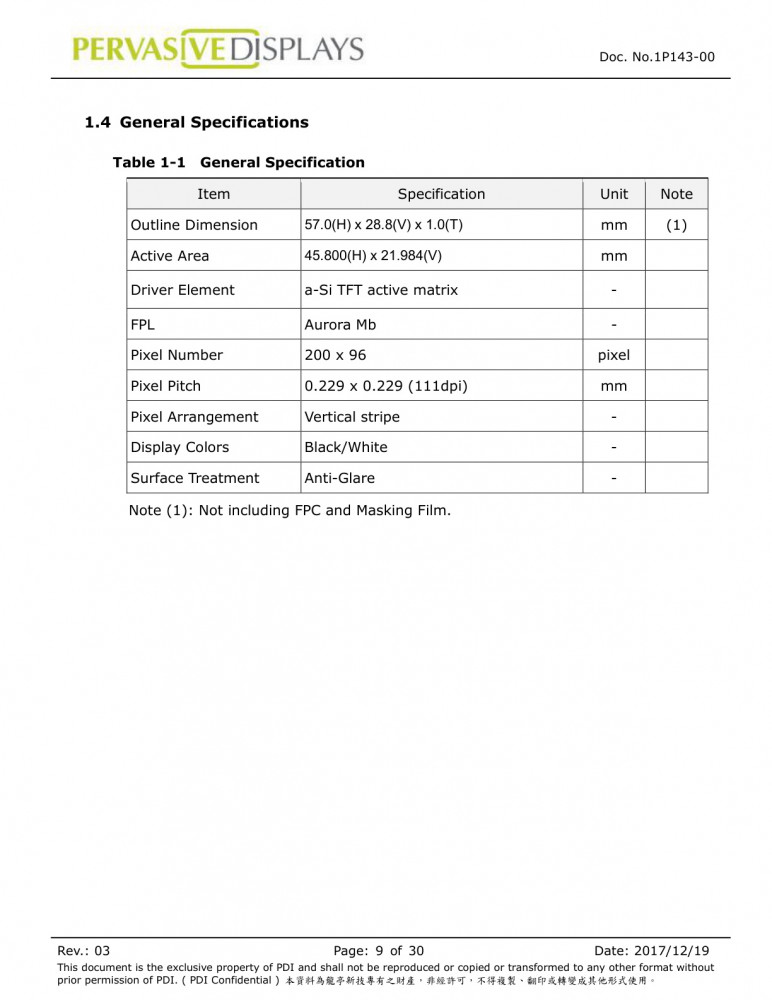 E2200CS021 specification page 9