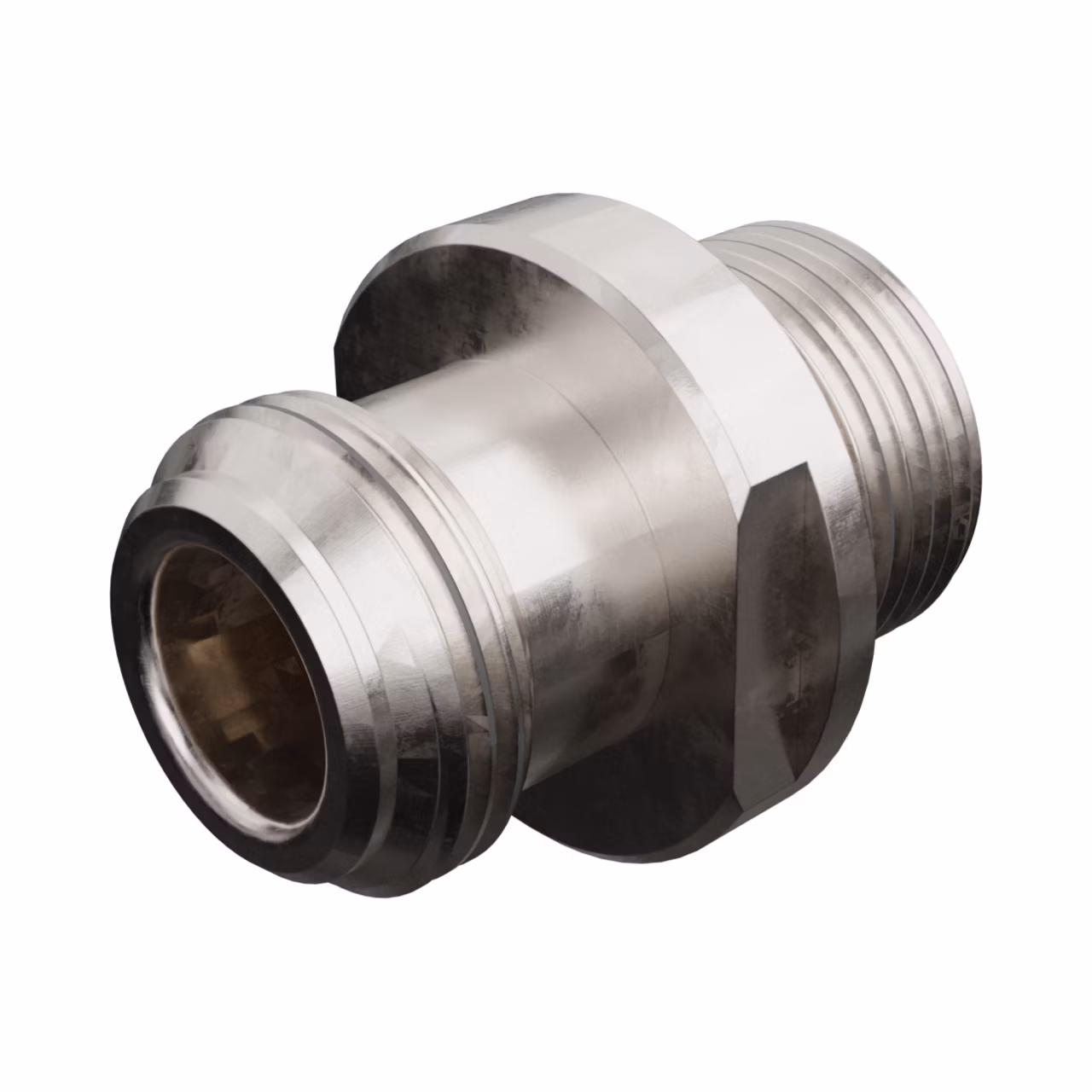 N Jack-to-MCX Jack, Between-Series Adapter, Straight, Bag, 50 Ohms for sale