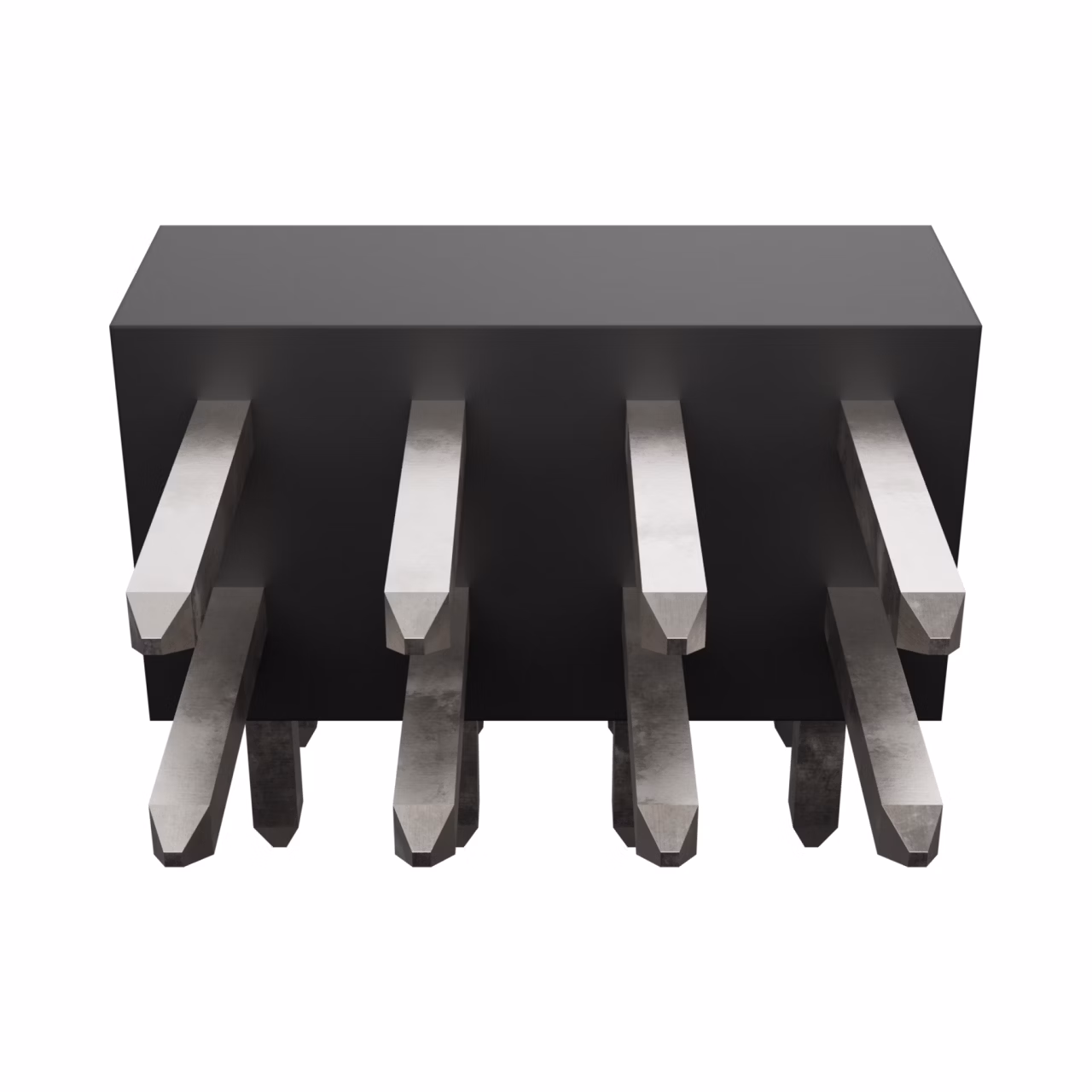 2.00mm Pitch Milli-Grid Header, Right-Angle, Through Hole, 8 Circuits, 2.54µm Tin (Sn) Plating, Mating Pin Length 4.00mm, Tail Length 2.60mm, Tray, Lead-Free for sale