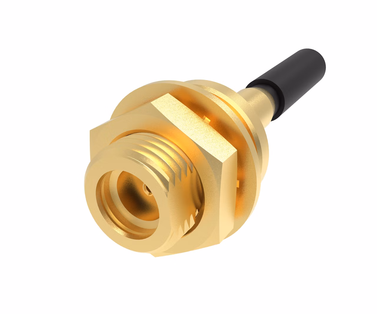 SMP Plug, Straight, Limited Detent, PCB, Surface Mount, Tray