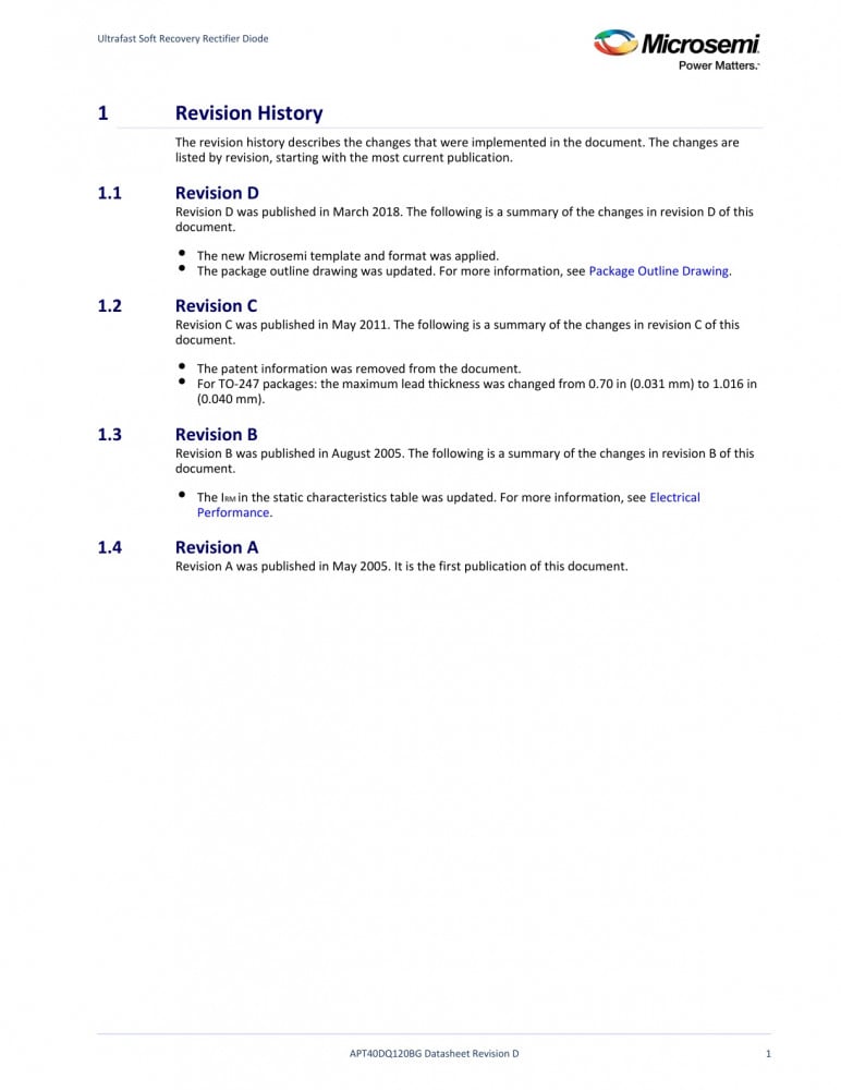 APT40DQ120BG datasheet page 3