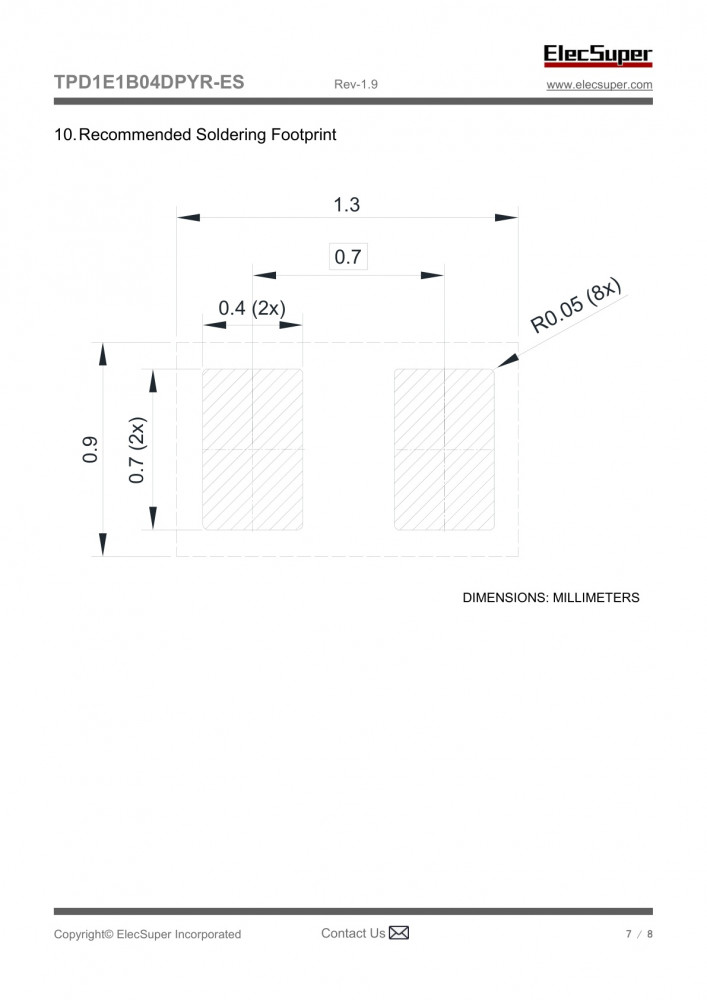 TPD1E1B04DPYR-ES datasheet page 7