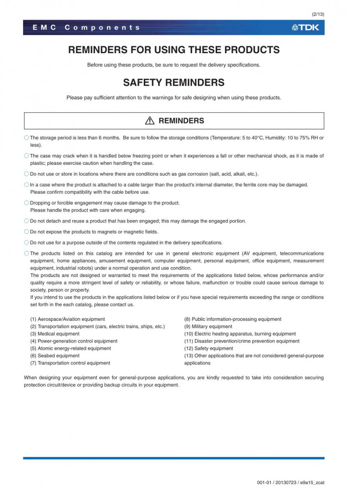 ZCAT series document page 2