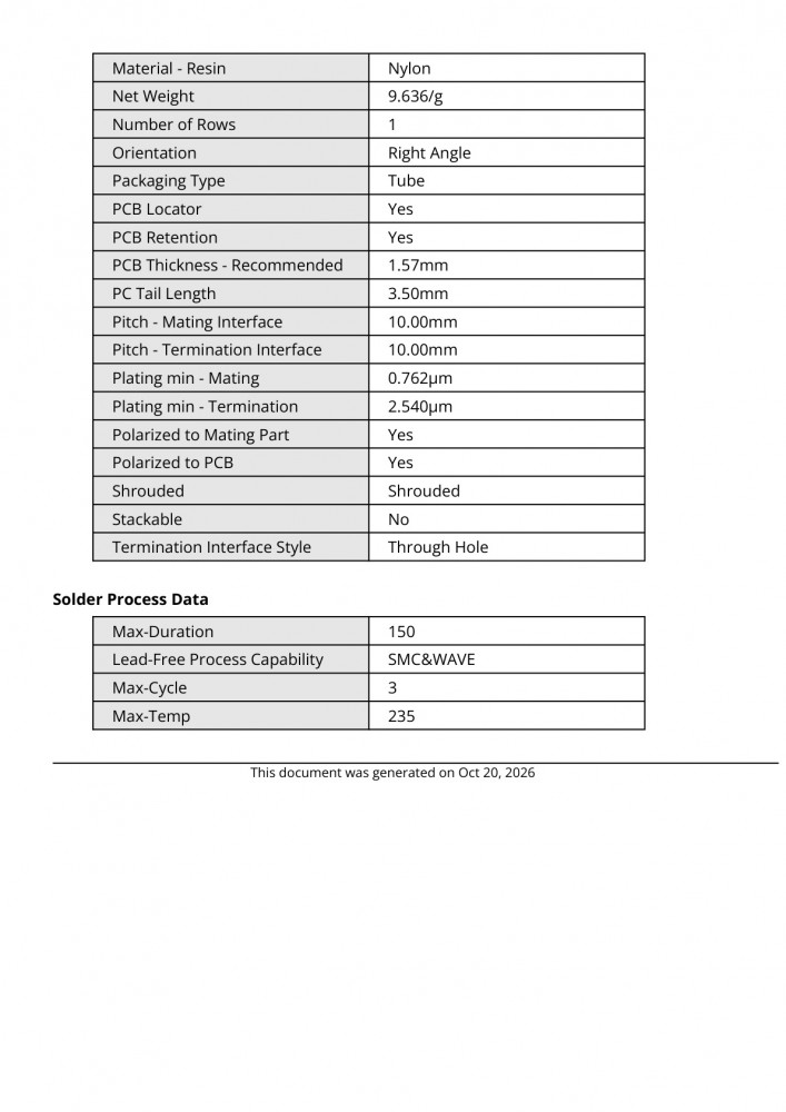 MOLEX 445401001 product document image 3
