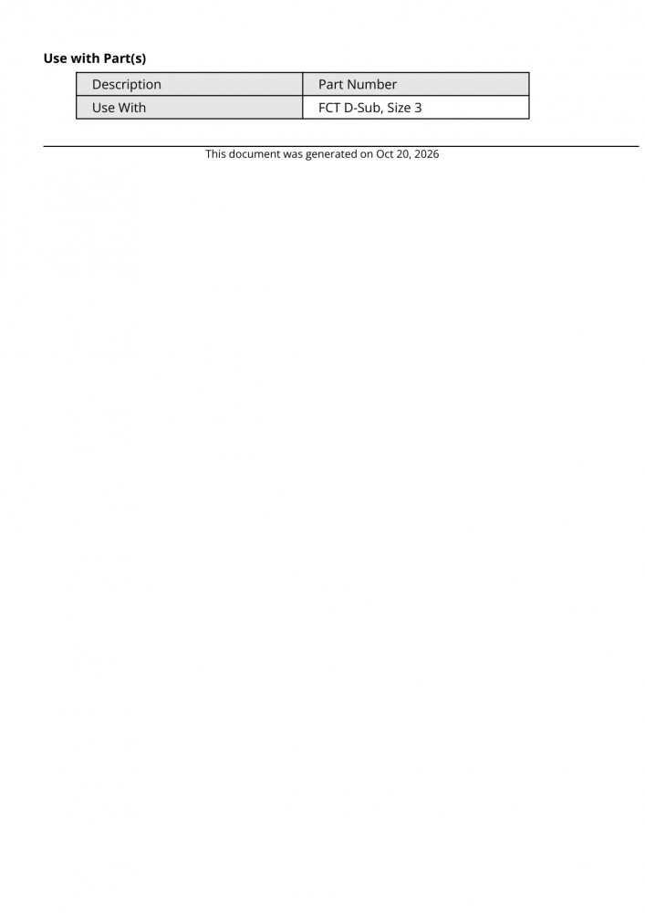 MOLEX 1731110482 product drawing preview, page 3