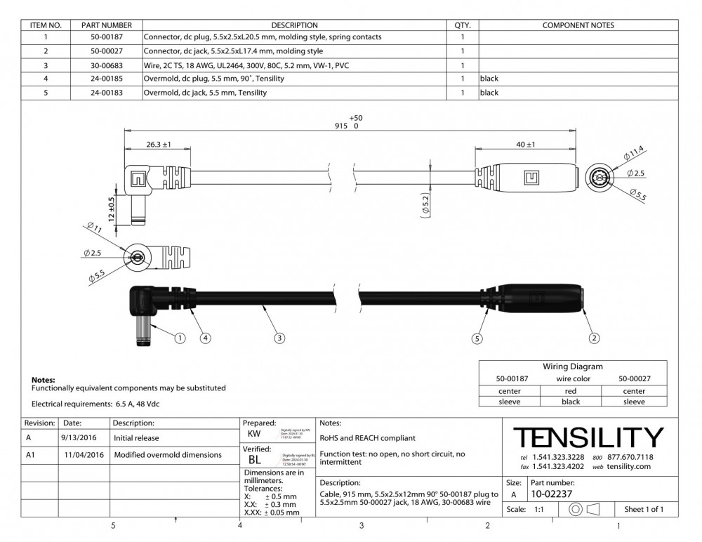 Product technical drawing image