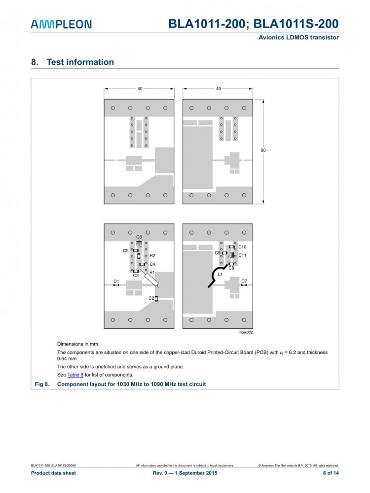BLA1011-200 datasheet page 6