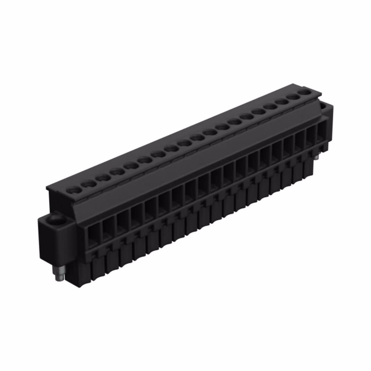 3.50mm Pitch Eurostyle Vertical Plug, with Retention Screws, Rear Wire Entry, 19 Circuits for sale