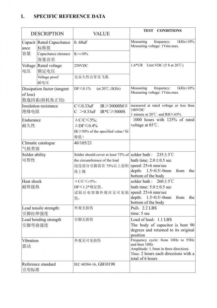 MPP684K250D02 specification page 2