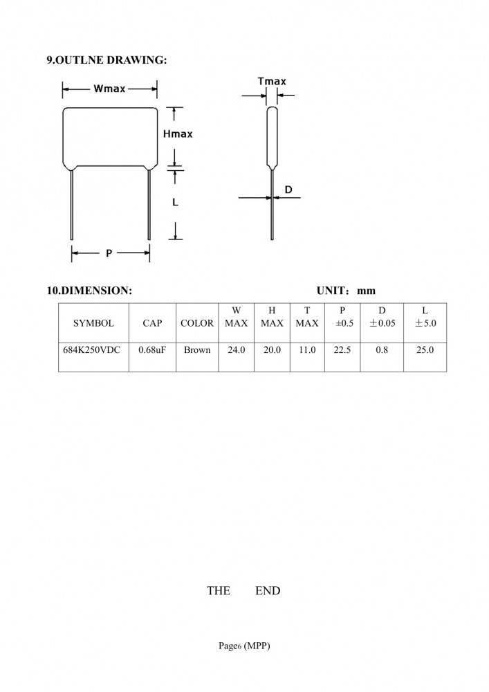 MPP684K250D02 specification page 7