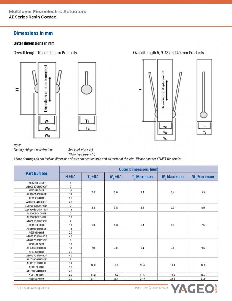 AE0203D04DF technical document page 4