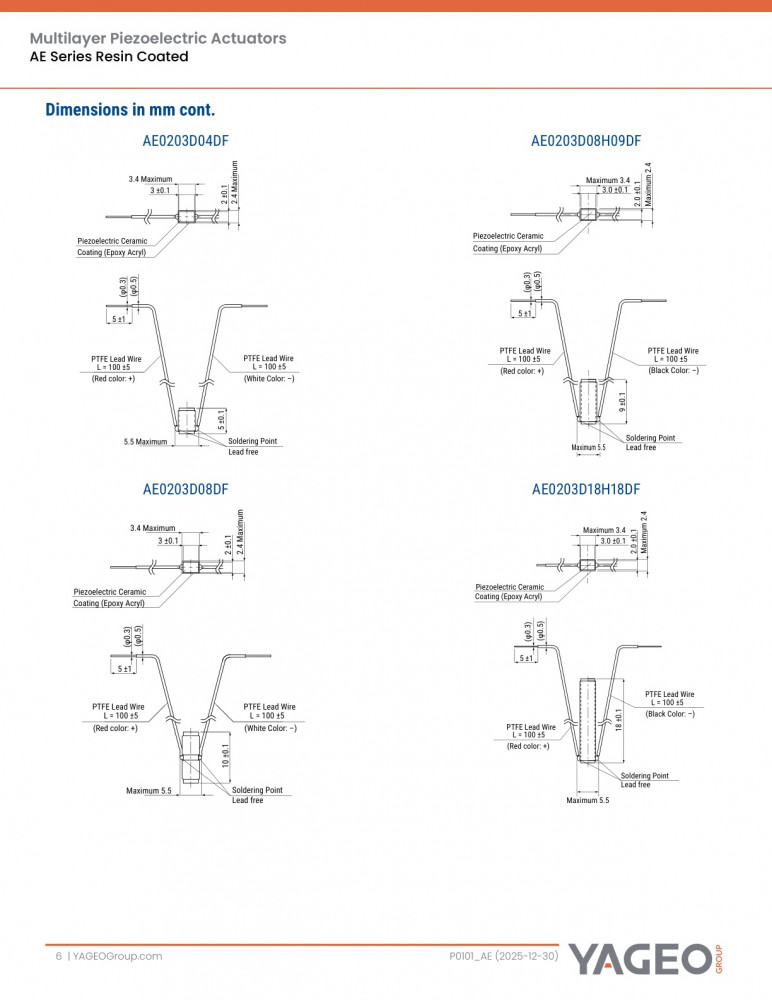 AE0203D04DF technical document page 6