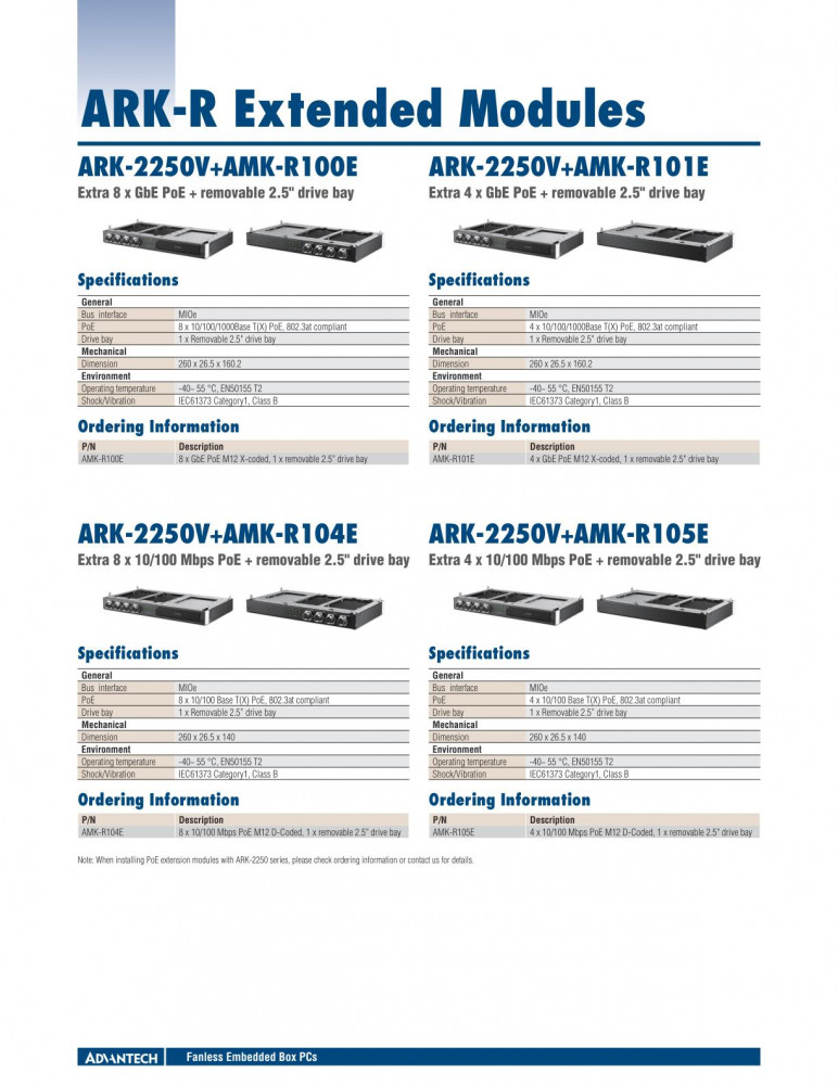 ARK-2250V technical document page 3