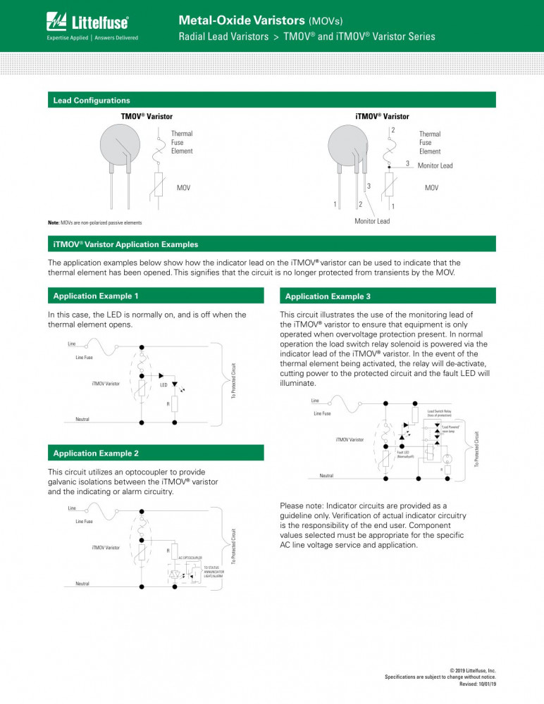 TMOV series datasheet page 5