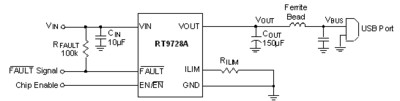 RT9728A - 120mΩ, 1.3A Power Switch with Programmable Current Limit for sale