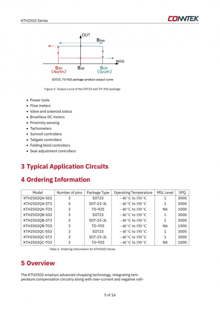KTH2502 datasheet page 5