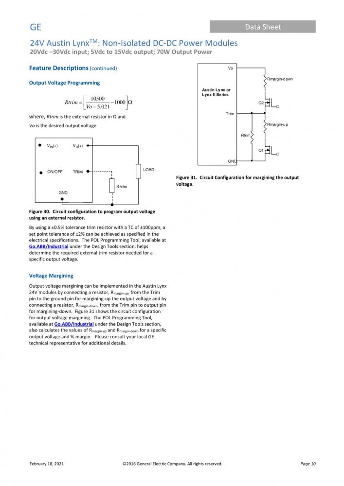 ABB AXB050X43-SRZ datasheet page 10