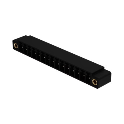 3.50mm Pitch Eurostyle Right-Angle PCB Header, with Threaded Retention Inserts, 15 Circuits for sale