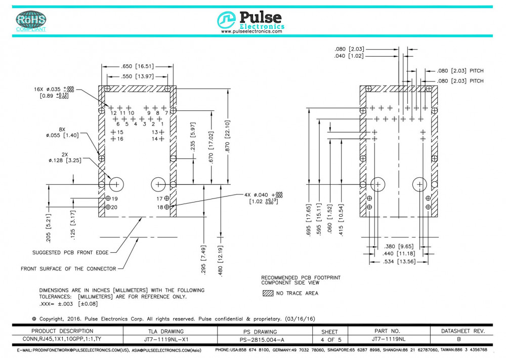 JT7-1119NL datasheet page 4
