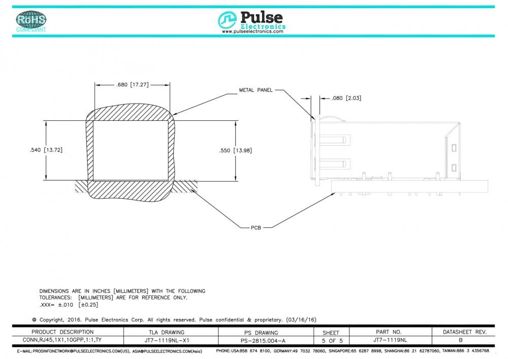 JT7-1119NL datasheet page 5