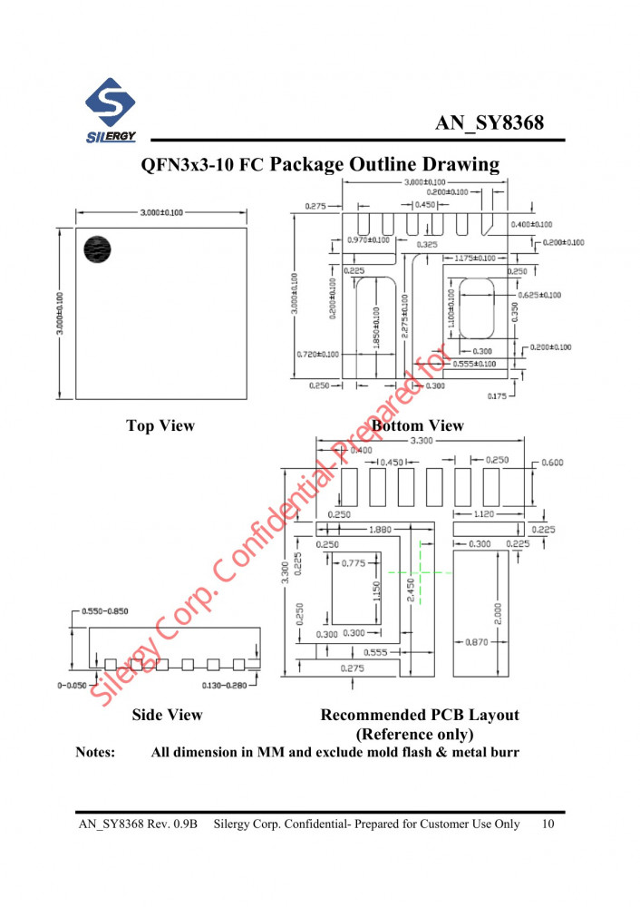 SY8368QNC datasheet page 10