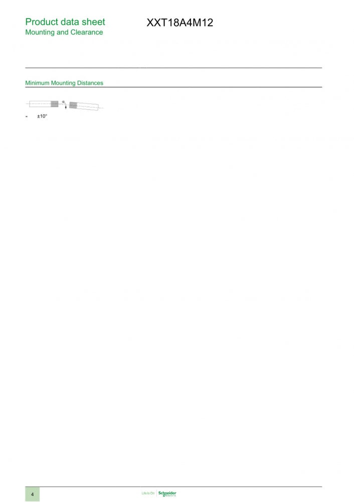 XXT18A4M12 technical document page 4