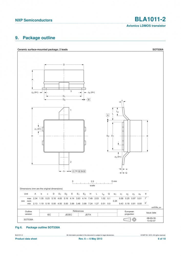 BLA1011-2 datasheet page 6