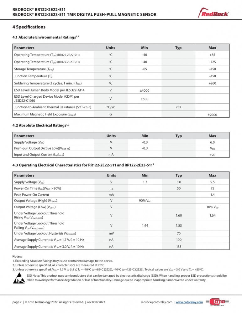 RR122-2E22-511 datasheet page 2