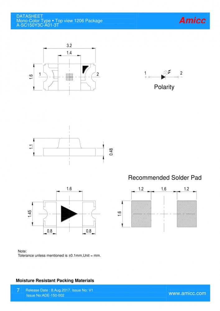 A-SC150Y3C-A01-3T datasheet page 7