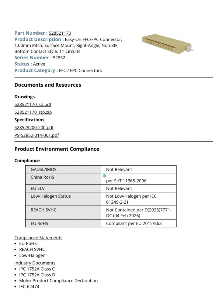Technical document preview, page 1