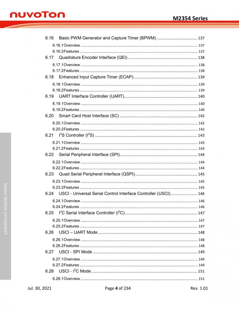 M2354 datasheet page 4