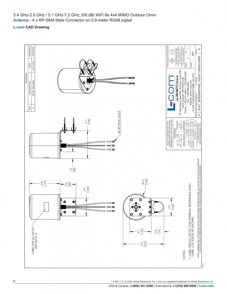 HG2471-06DPU-4RSP technical document page 6