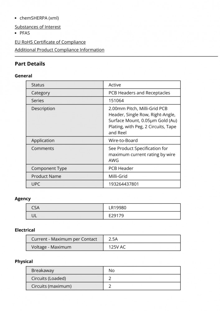 Molex Milli-Grid application specification page 2
