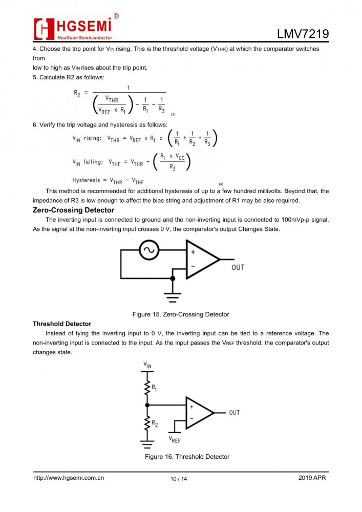LMV7219 datasheet page 10