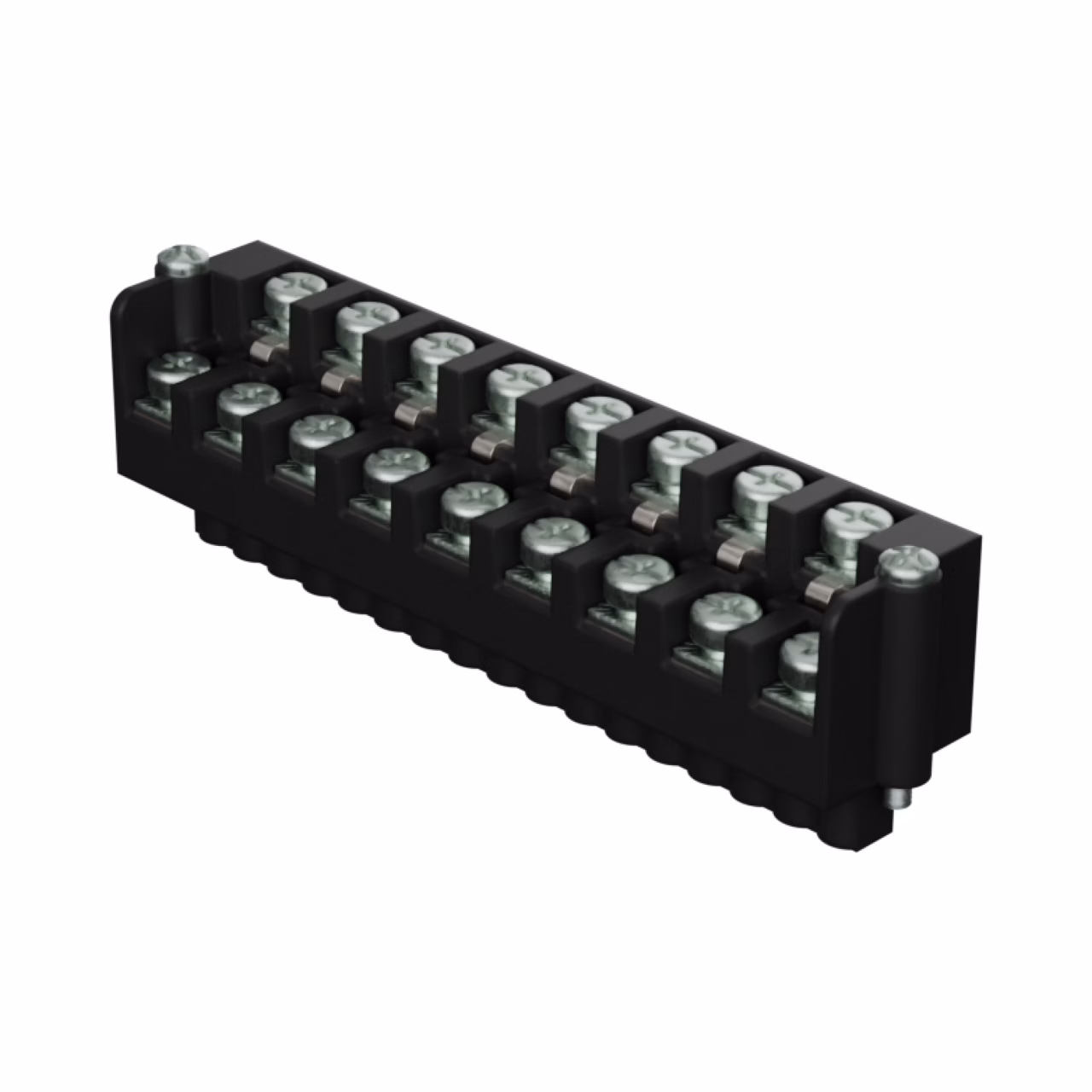 5.08mm Pitch Beau EuroMate Pluggable Terminal Block, Dual Level, 90° Wire Entry, with Retention Screws, 17 Circuits for sale