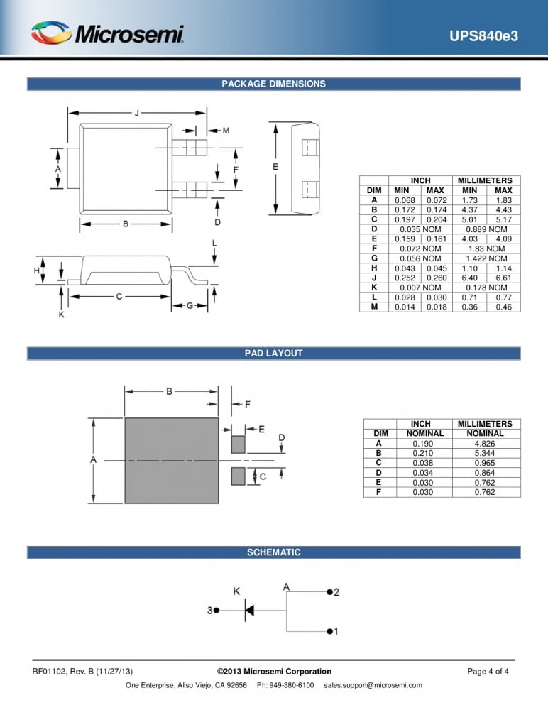 UPS840E3/TR13 datasheet page 4