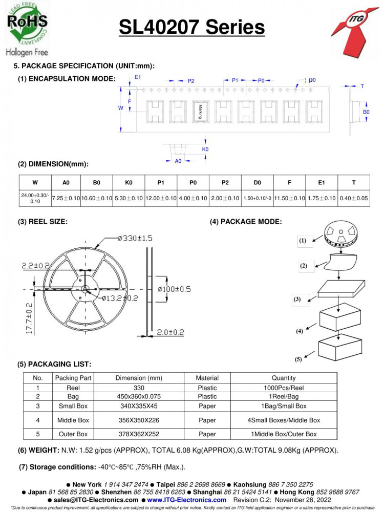 SL40207 technical document, page 4