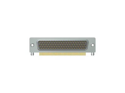 D-SUB High Density • 78-pos. • Socket • Solder pin angled • Metal bracket • Quality class 3 • UNC 4-40 for sale