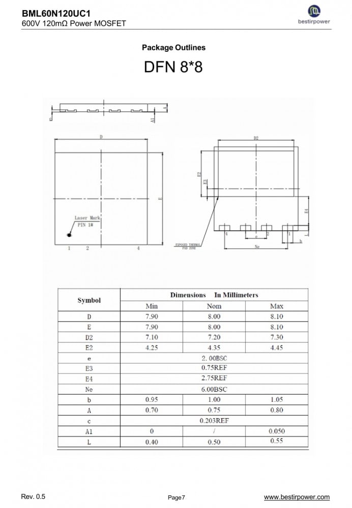 BML60N120UC1 datasheet page 7