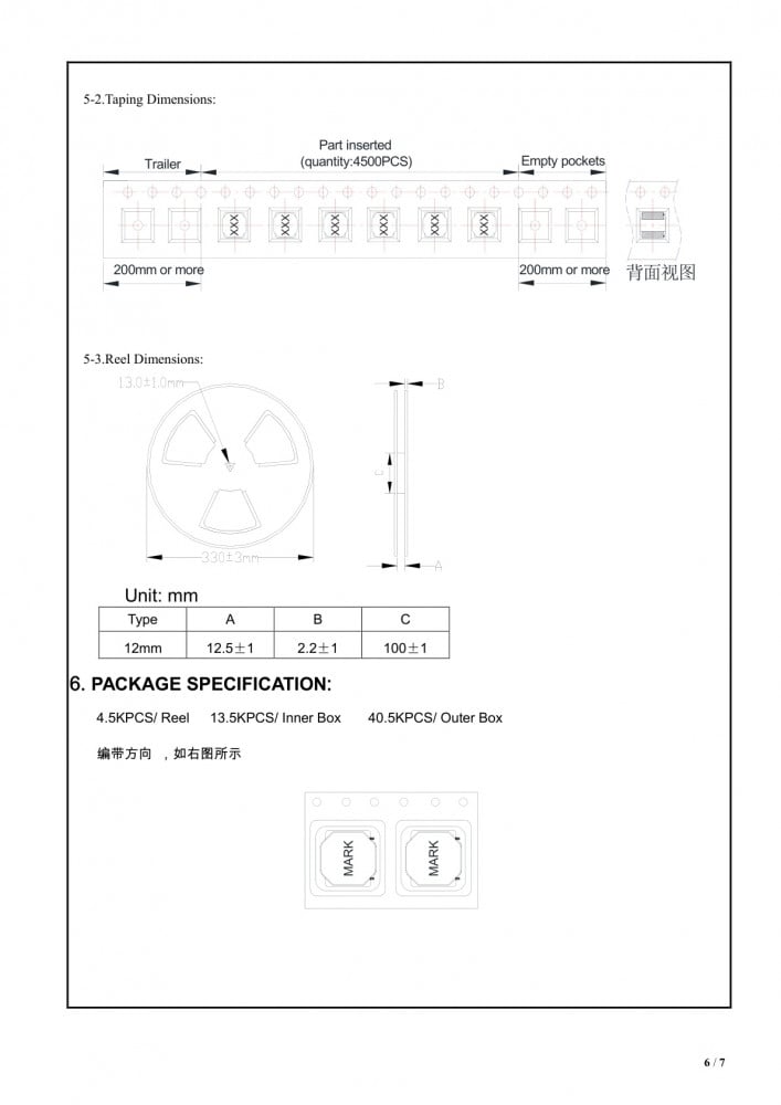 CR4012A datasheet page 6