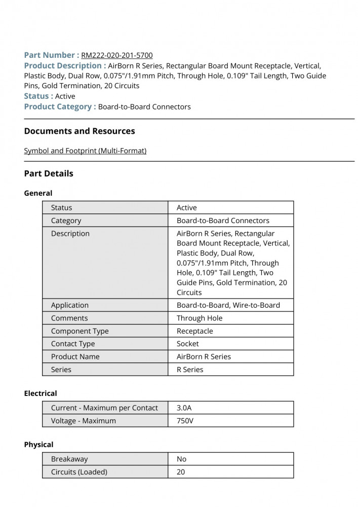 RM222-020-201-5700 product document image, page 1