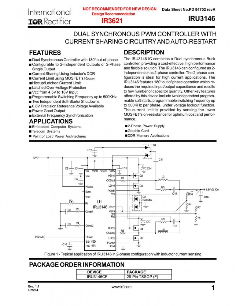 IRU3146 technical document page 1