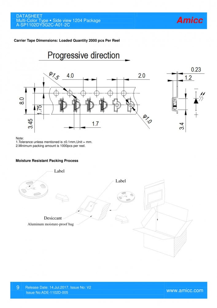 A-SP1102DY3G2C-A01-2C datasheet page 9