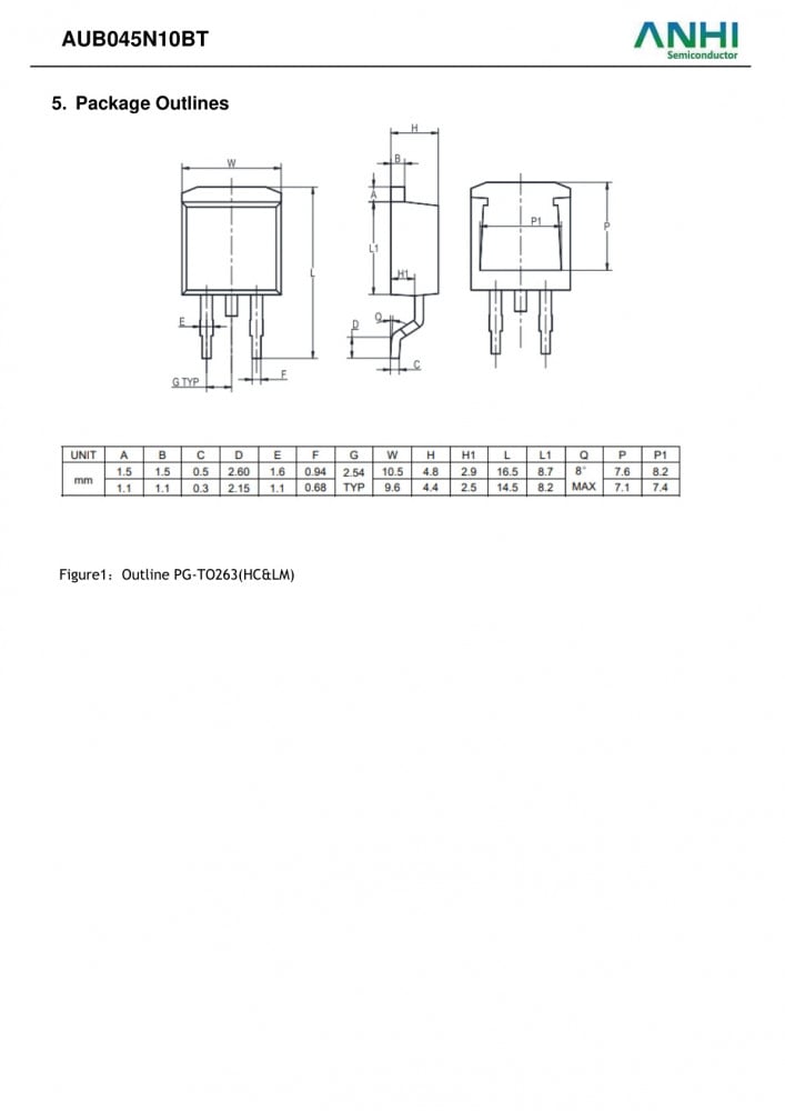 AUB045N10BT datasheet page 8