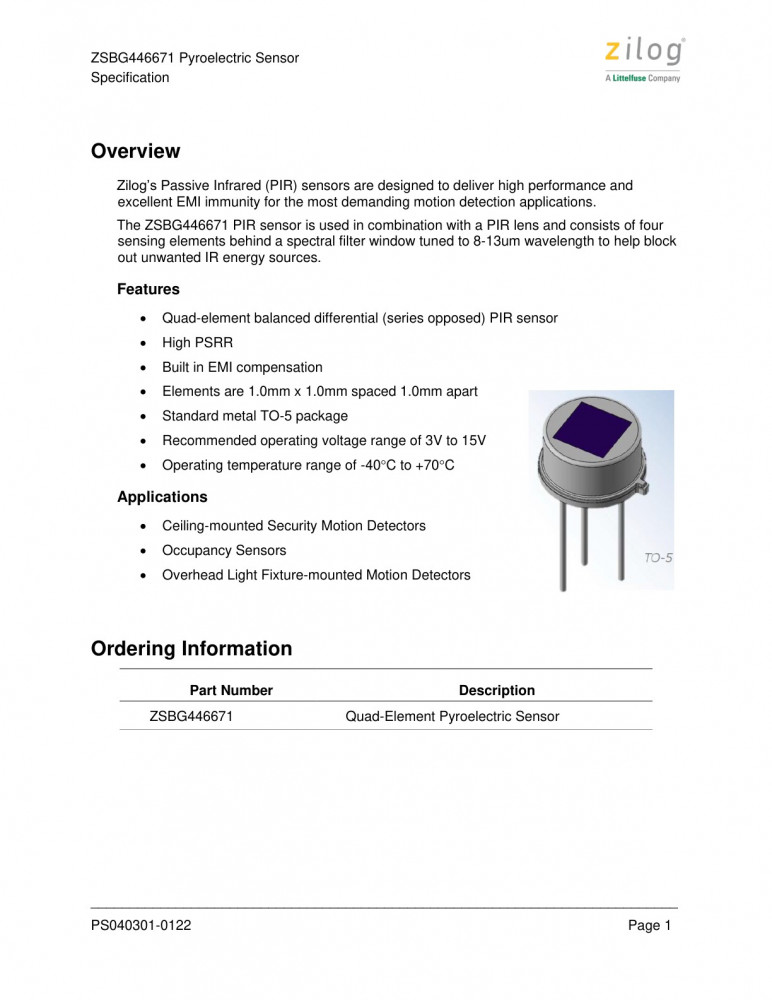 ZSBG446671 specification page 4