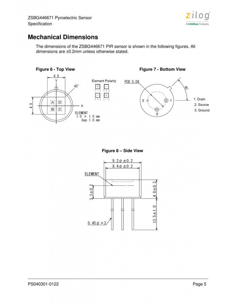ZSBG446671 specification page 8