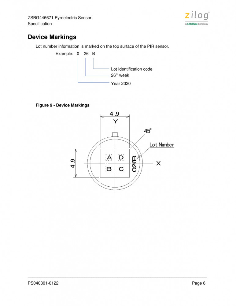 ZSBG446671 specification page 9