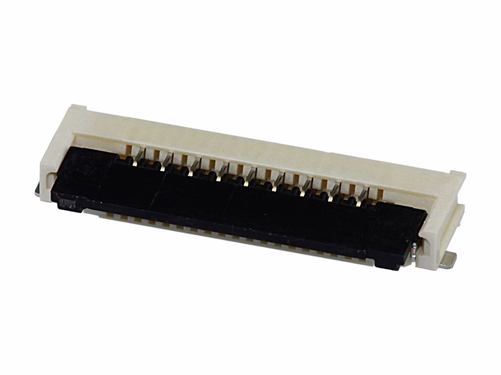 1.00mm Pitch Easy-On FFC/FPC Connector, 1.90mm Height, Single Bottom Contact (FS19), Right-Angle, Surface Mount, ZIF, 8 Circuits